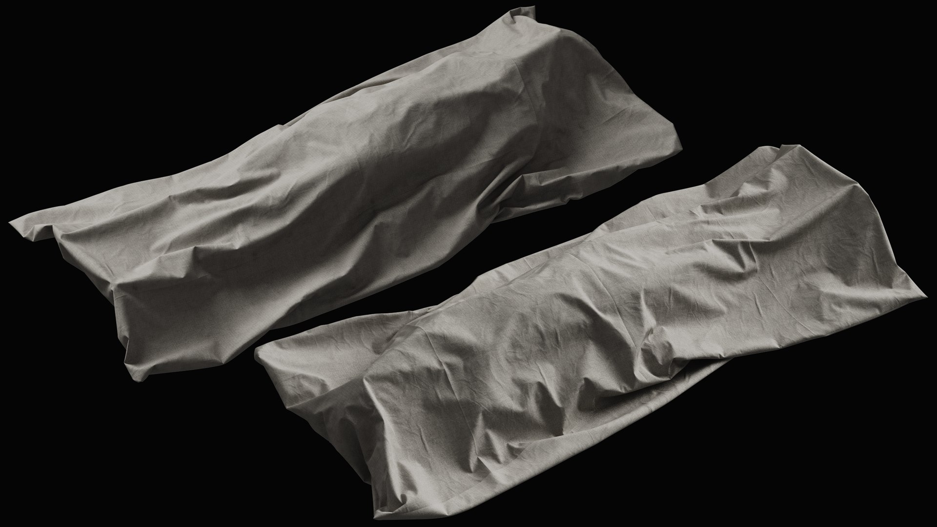 3D Model Covered Corpse Collection V1 A - TurboSquid 2368441