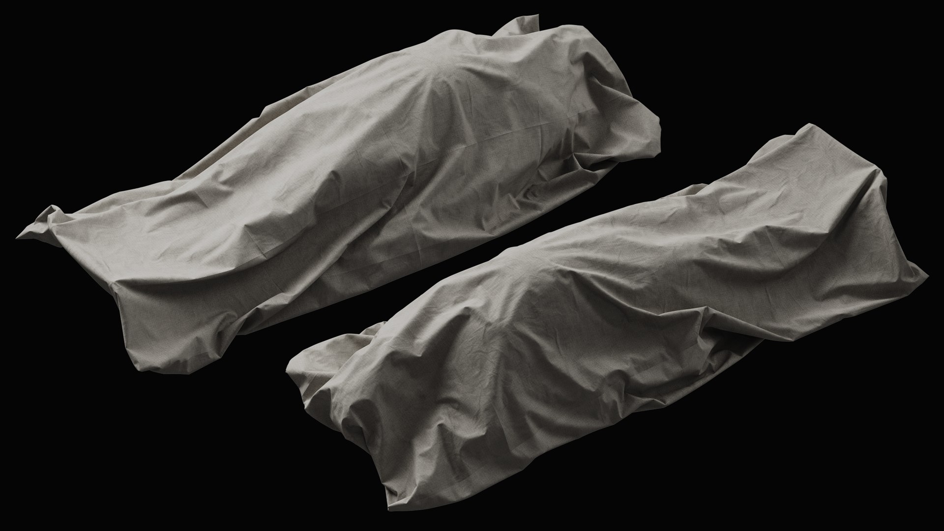 3D Model Covered Corpse Collection V1 A - TurboSquid 2368441