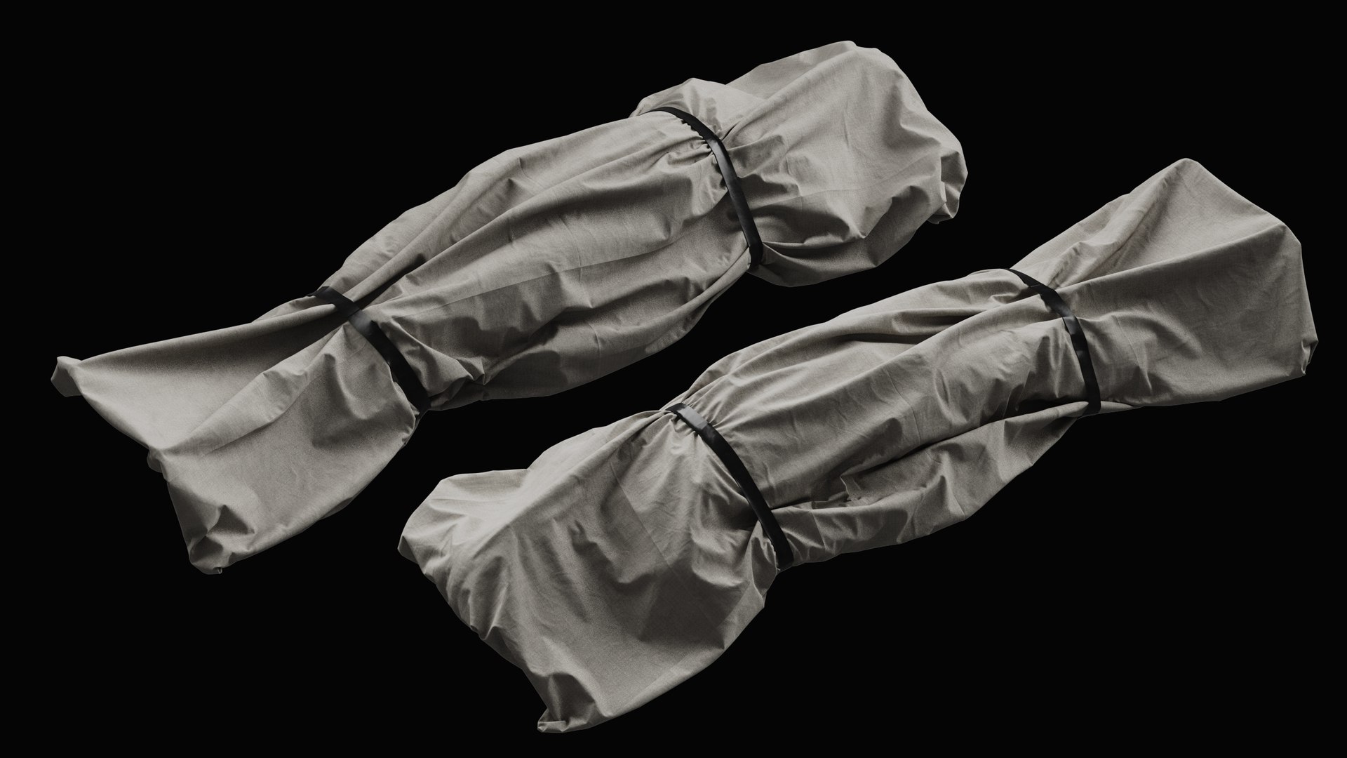 3D Model Covered Corpse Collection V1 A - TurboSquid 2368441