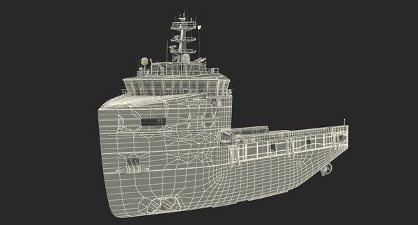 Platform supply vessel cargo 3D - TurboSquid 1294445