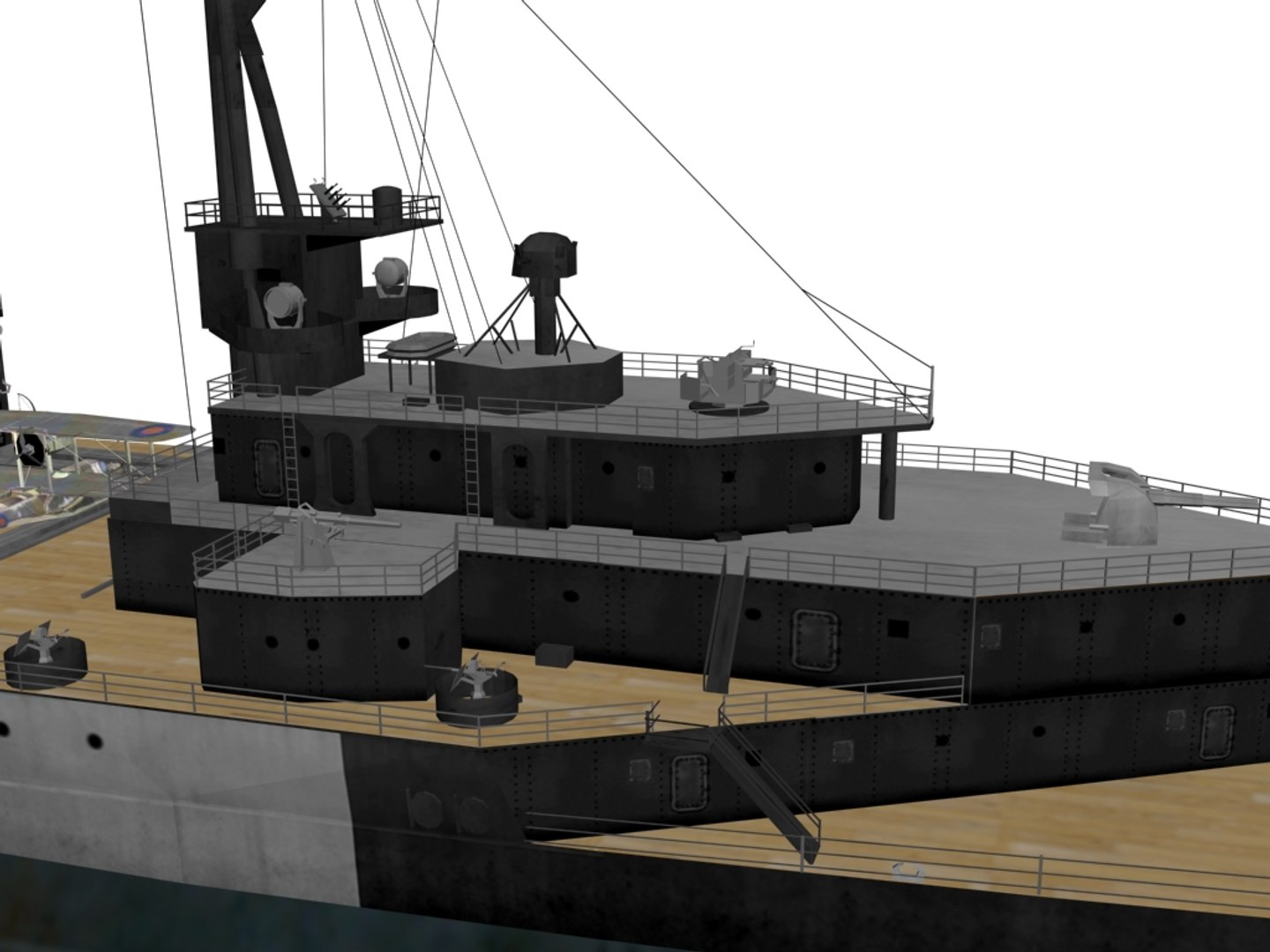 3ds Max Hms Repulse Ships