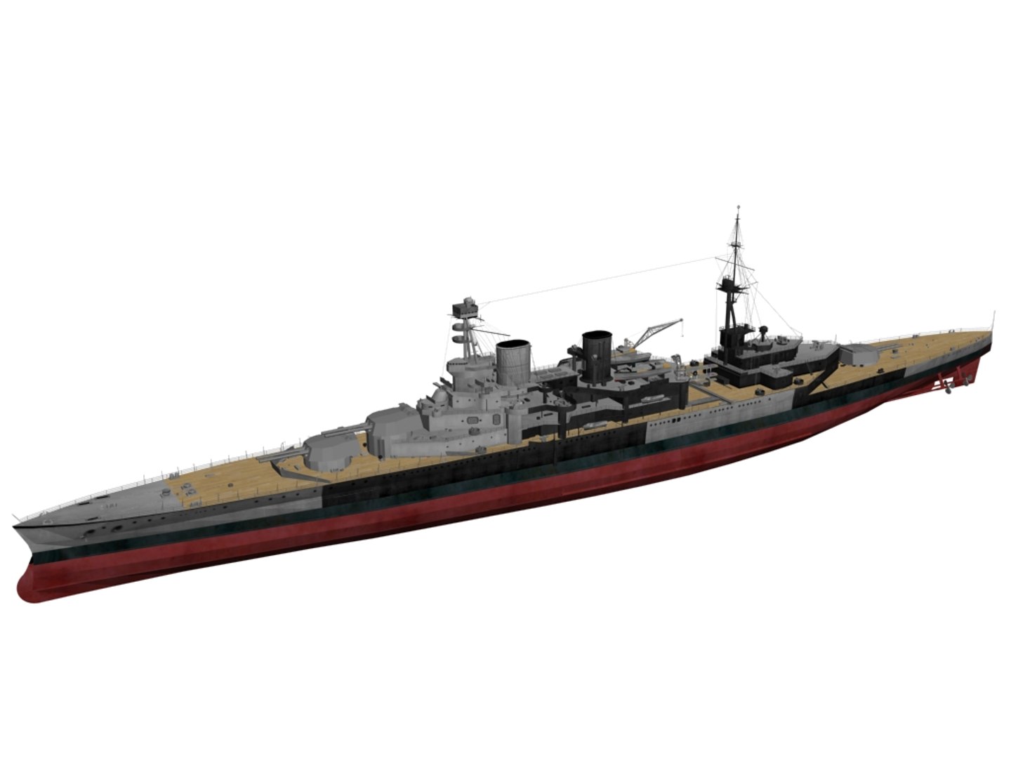 3ds Max Hms Repulse Ships