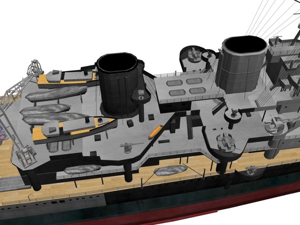 3ds max hms repulse ships