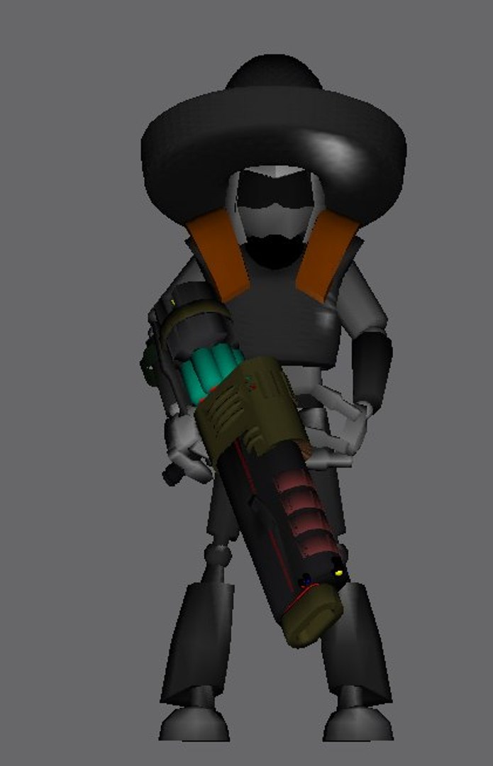 free gmax gun 3d model