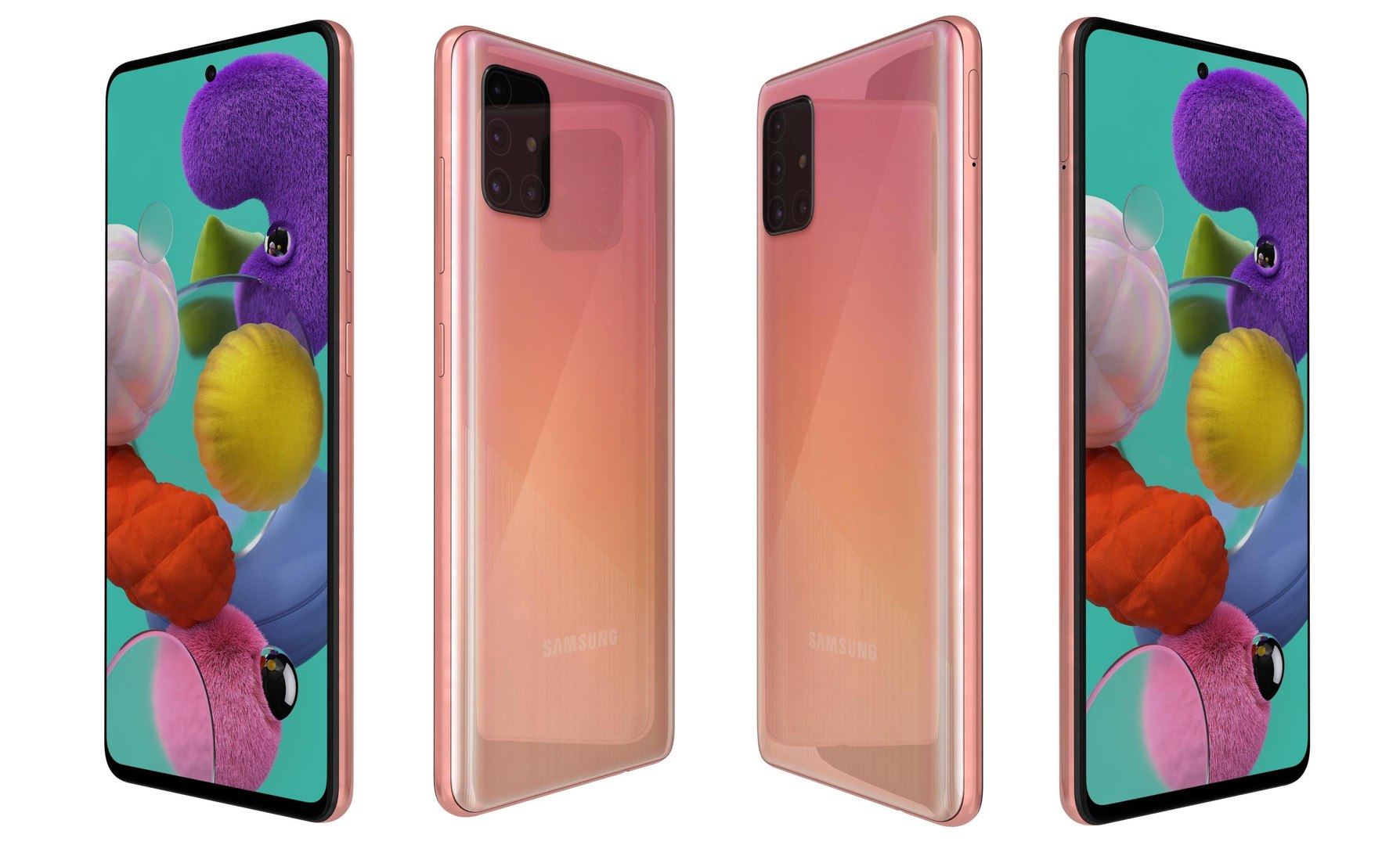 3D samsung galaxy a51 colors - TurboSquid 1508957