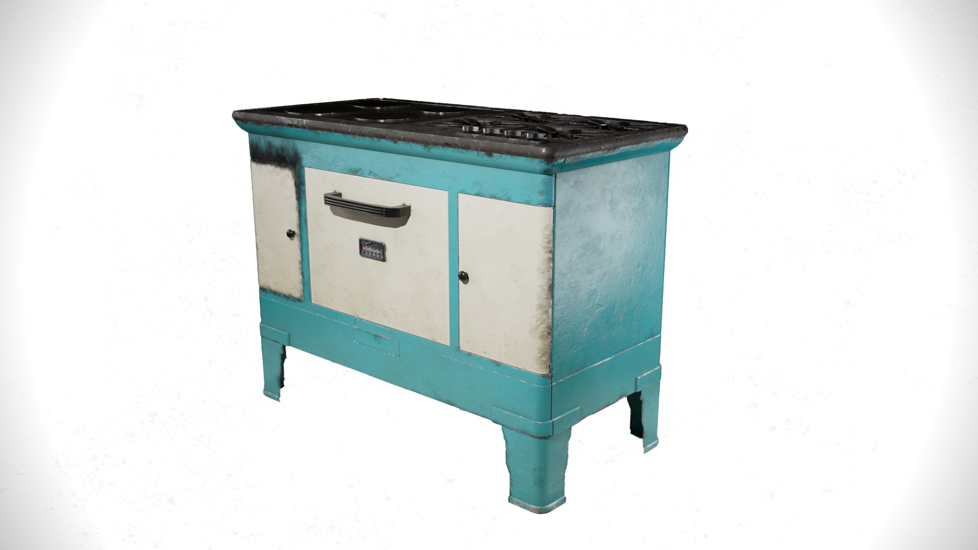 Old Oven 3D Model - TurboSquid 2314162