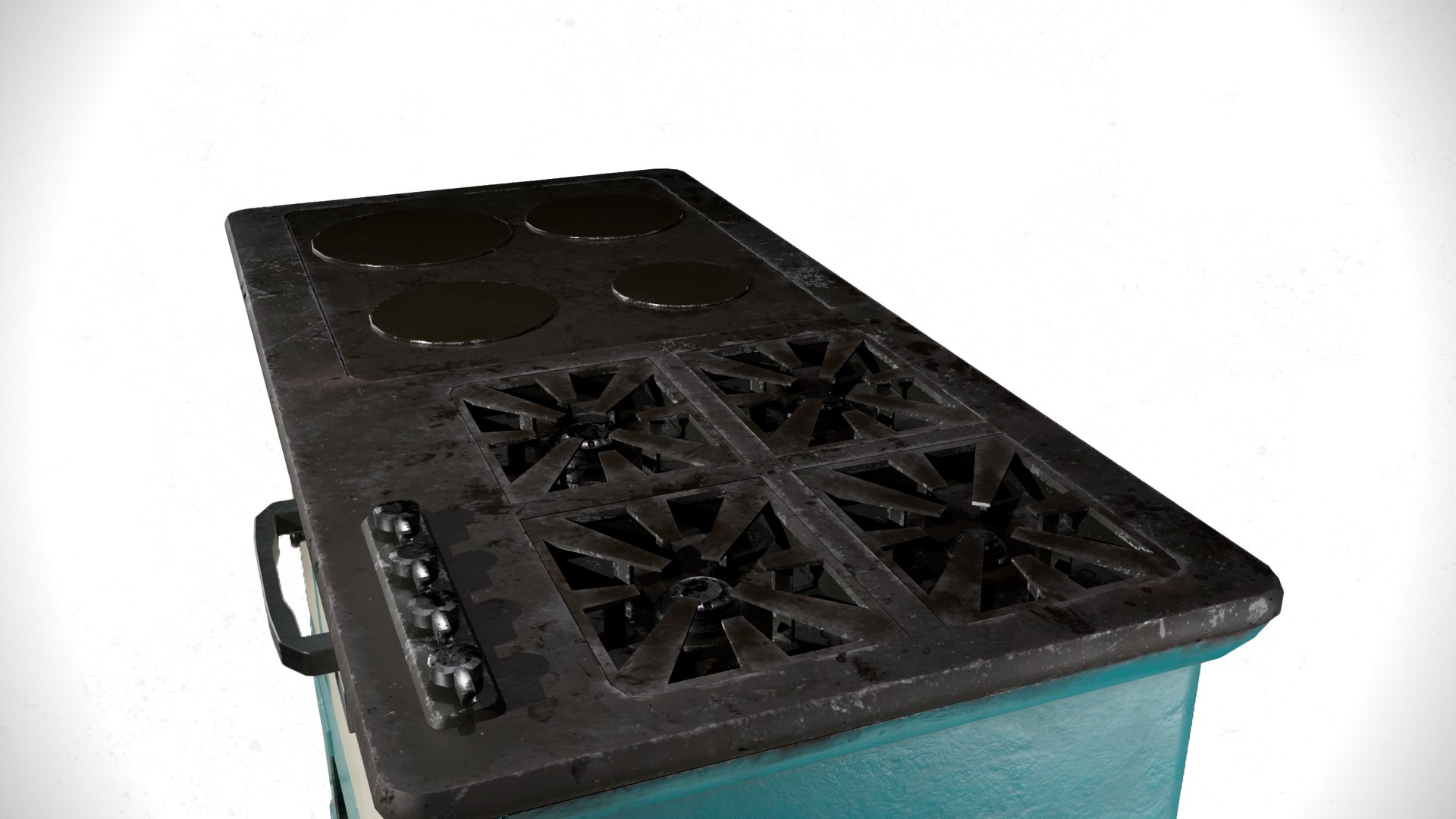 Old Oven 3D Model - TurboSquid 2314162