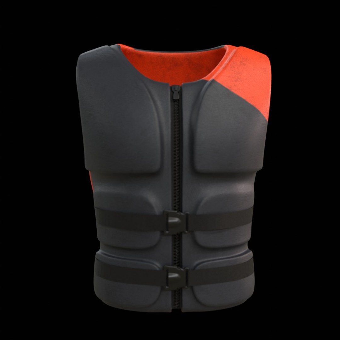 3D Life Vest Model - TurboSquid 1652058