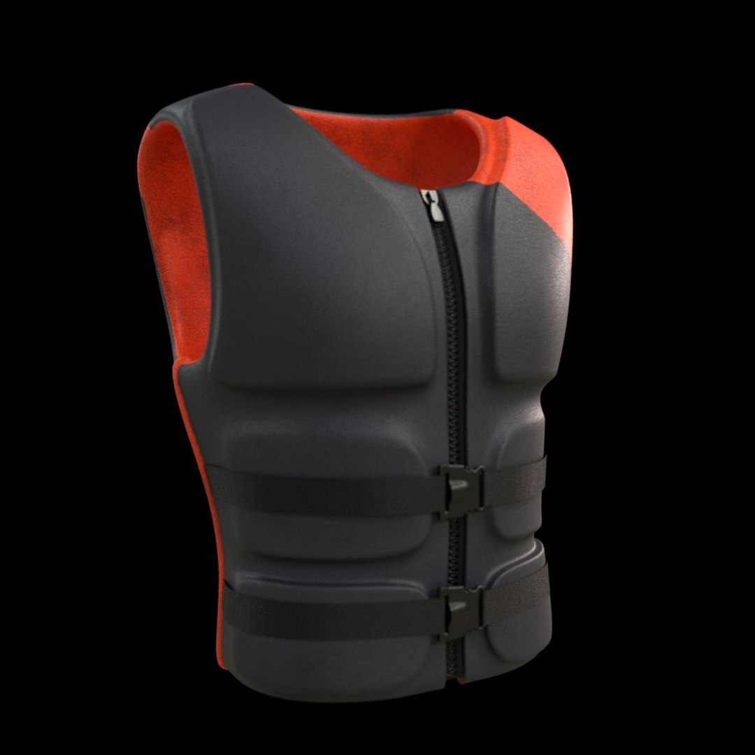 3D Life Vest Model - TurboSquid 1652058
