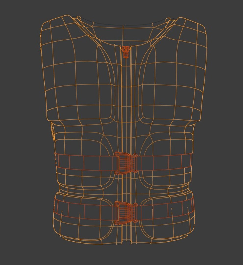 3D Life Vest Model - TurboSquid 1652058