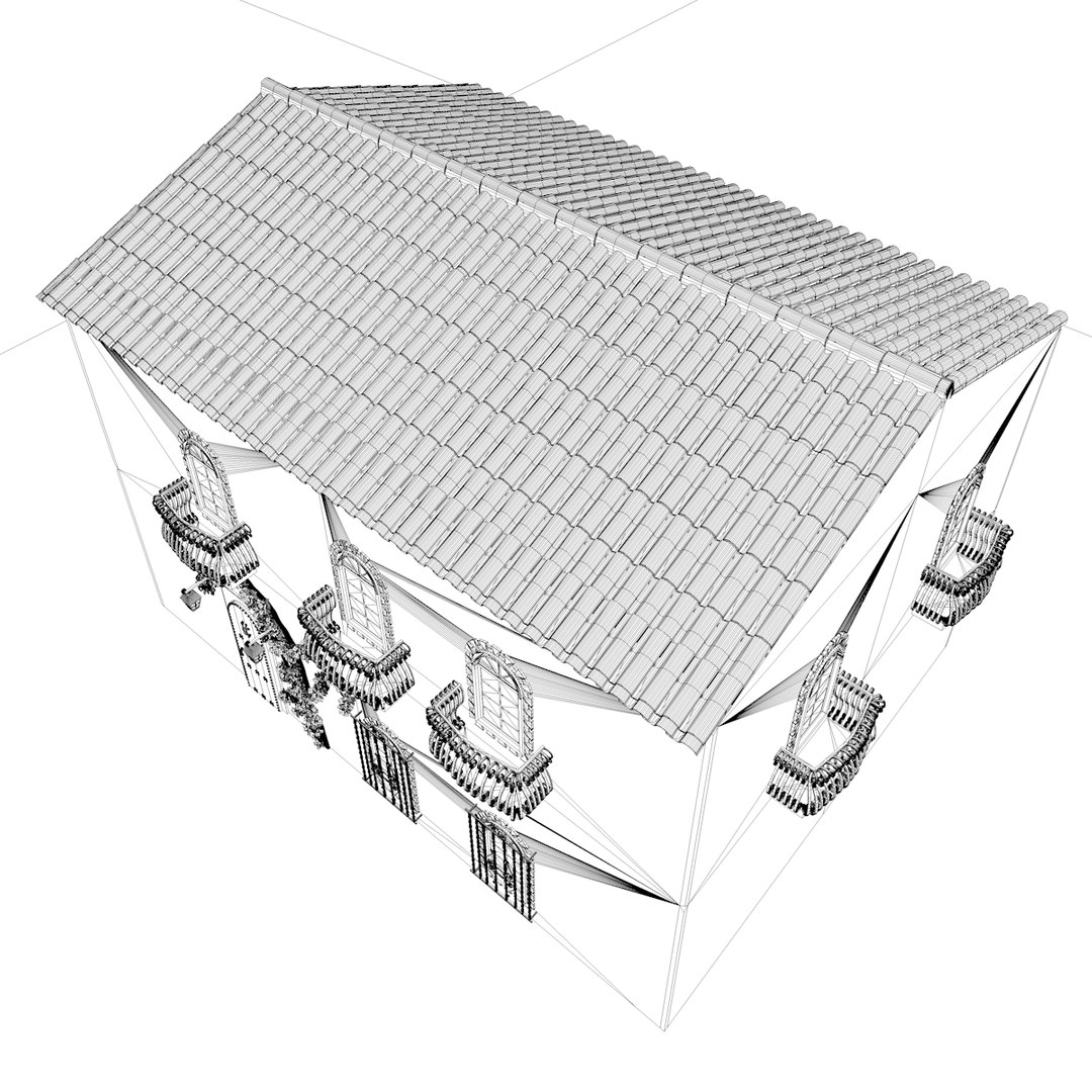 House Windows 3d Model