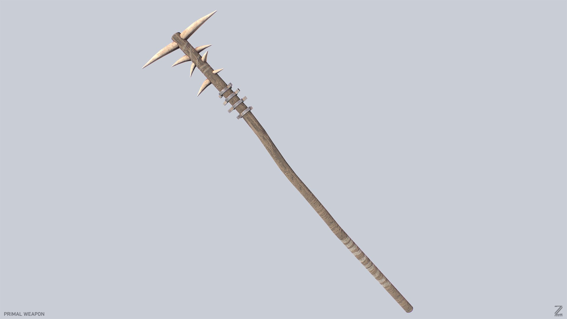3D Model Primal Weapon - TurboSquid 2425796