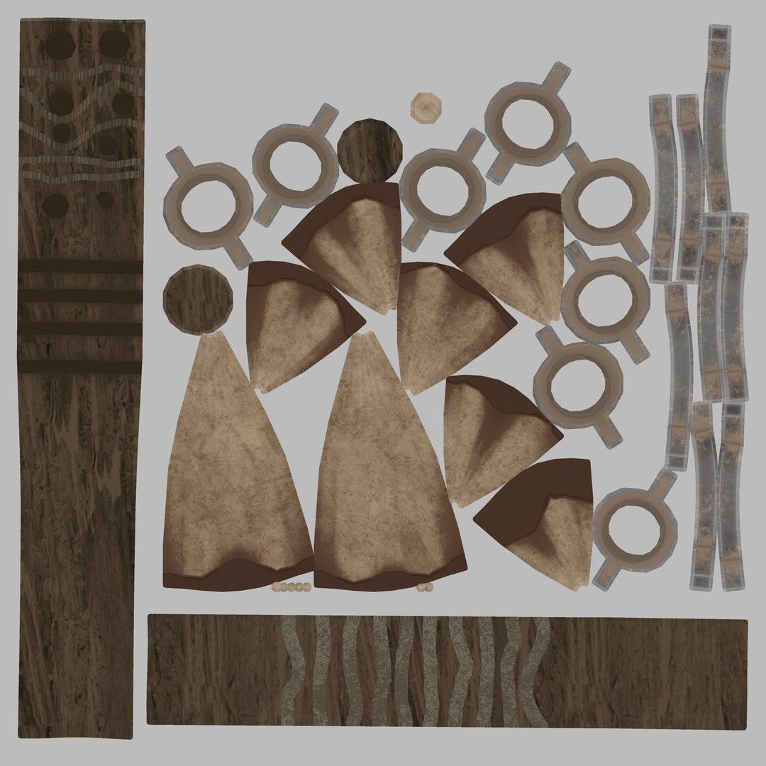 3D Model Primal Weapon - TurboSquid 2425796