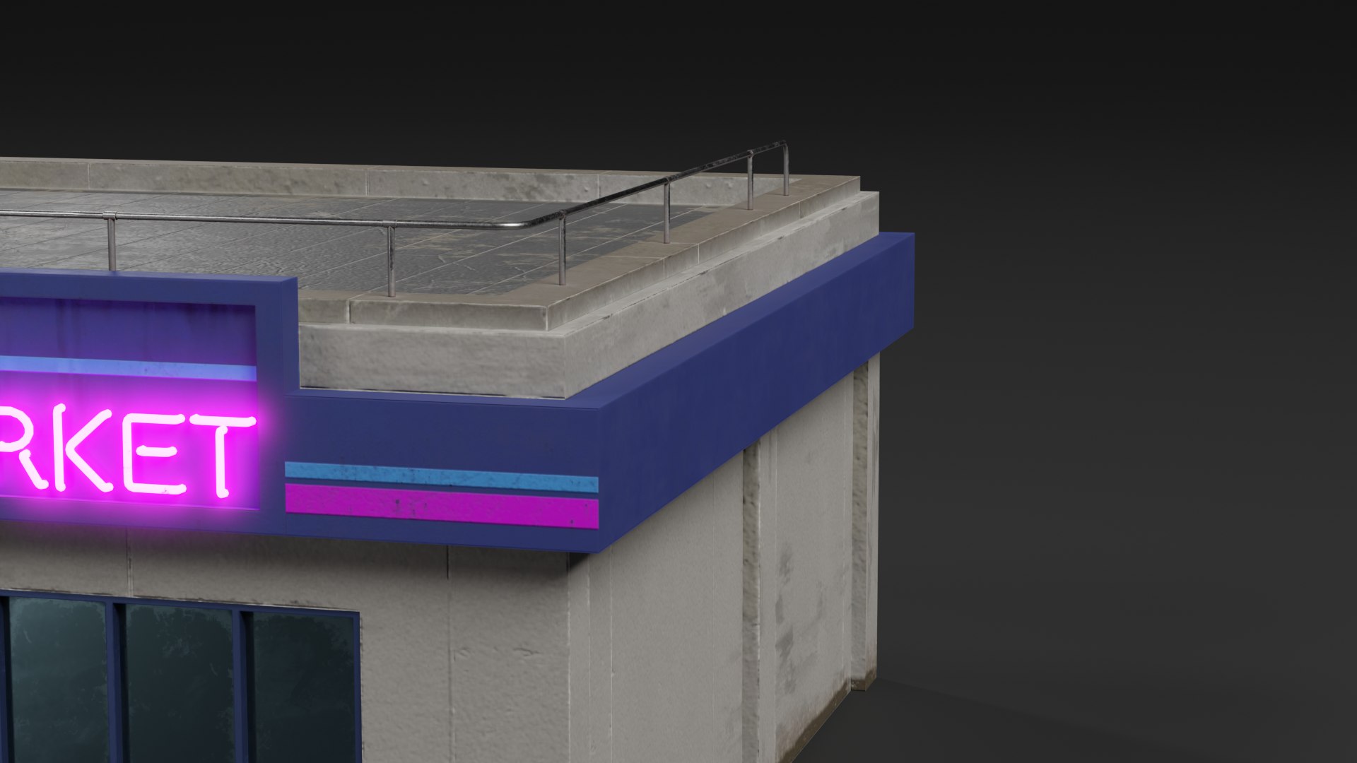 Mini Market Store 3D - TurboSquid 1757481