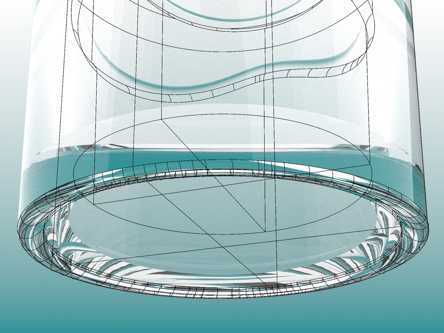 Delmonico Collins Glass 3D Model - TurboSquid 1978085