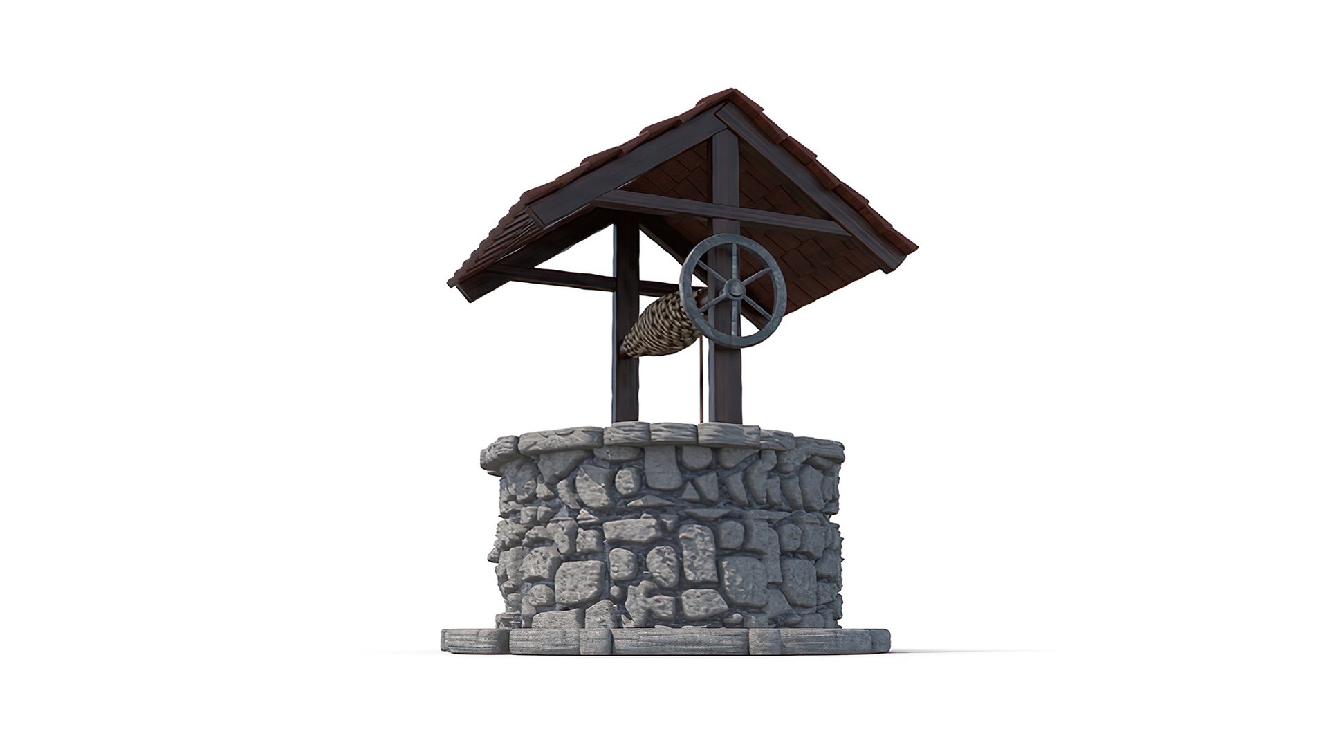 Old Well 3D Model - TurboSquid 2053988