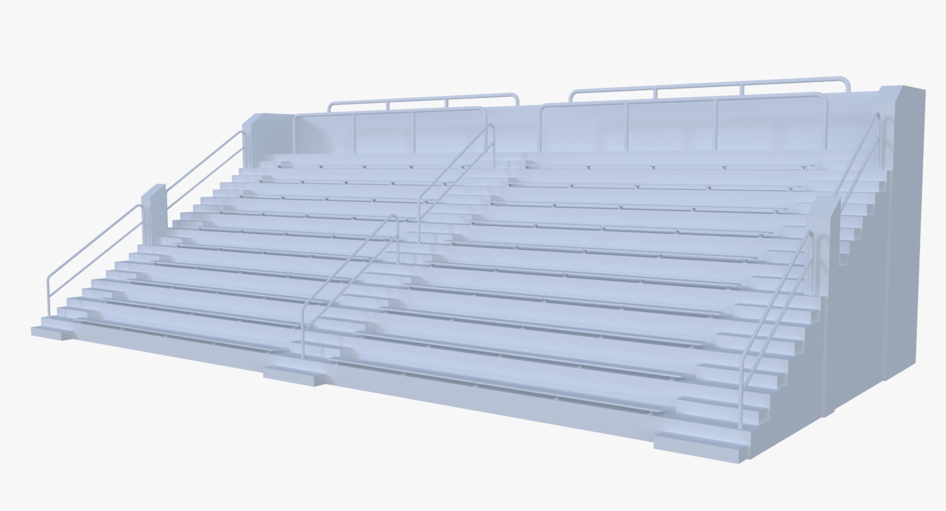 Bleacher Blender Obj