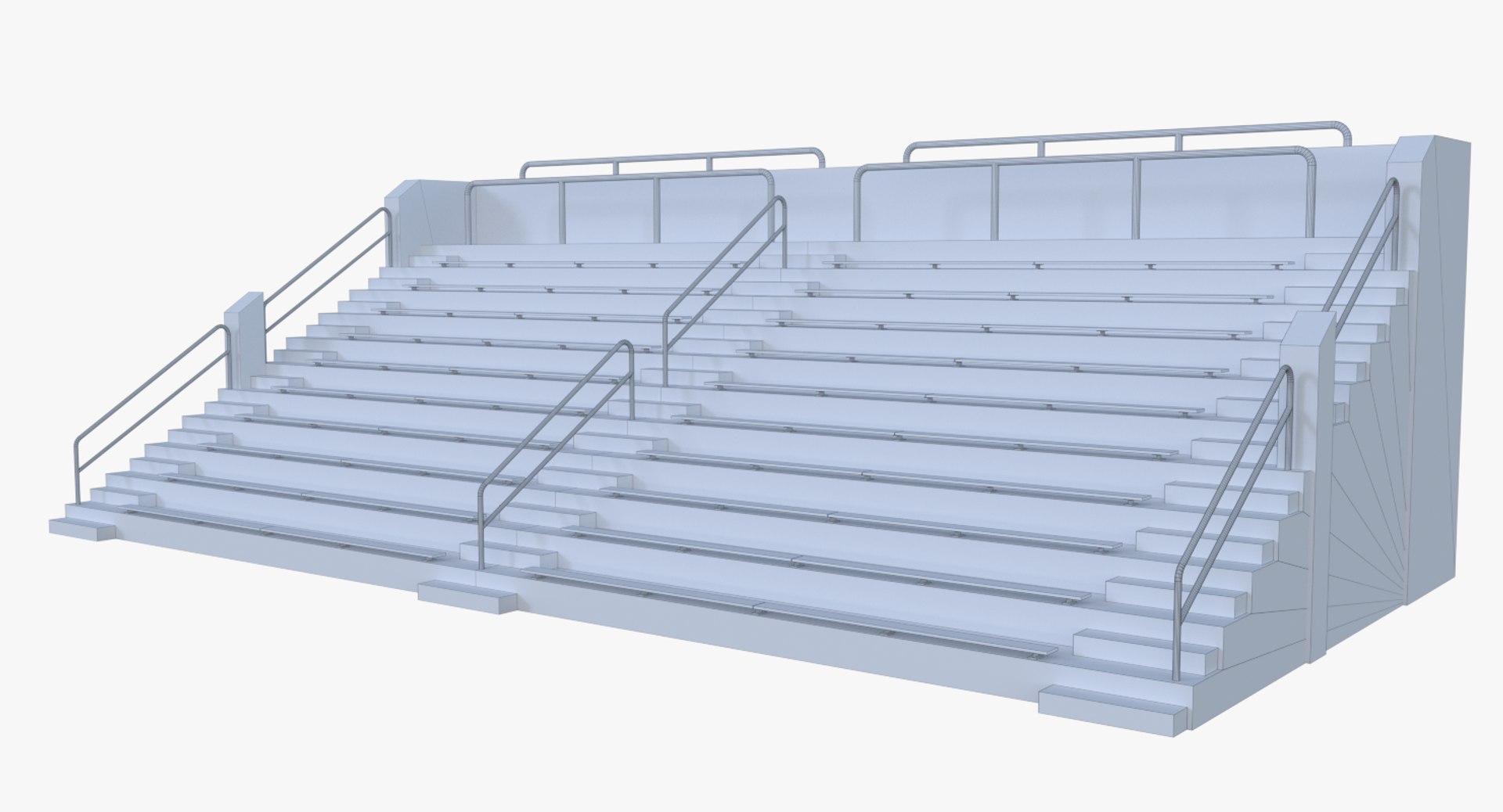 Bleacher Blender Obj