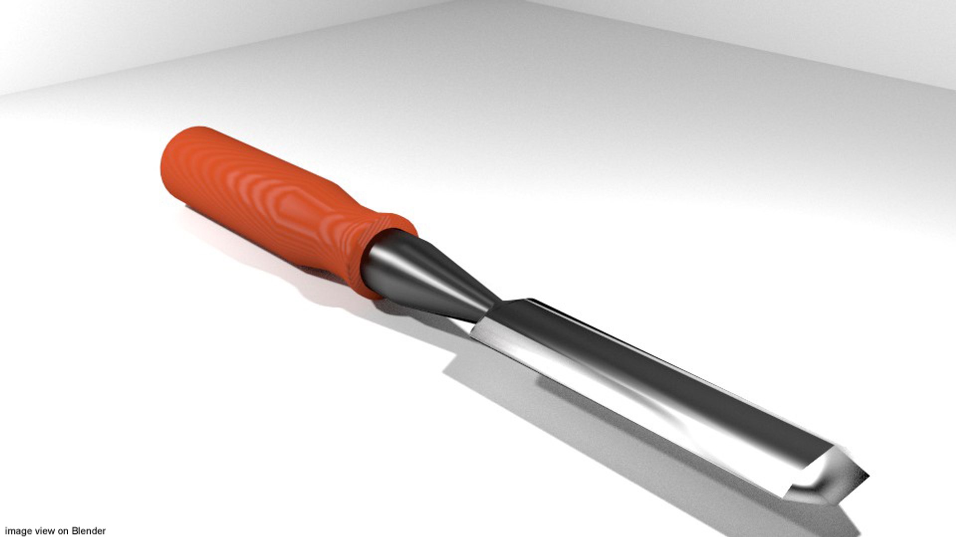 3d Model Of Chisel Craftsman Tool