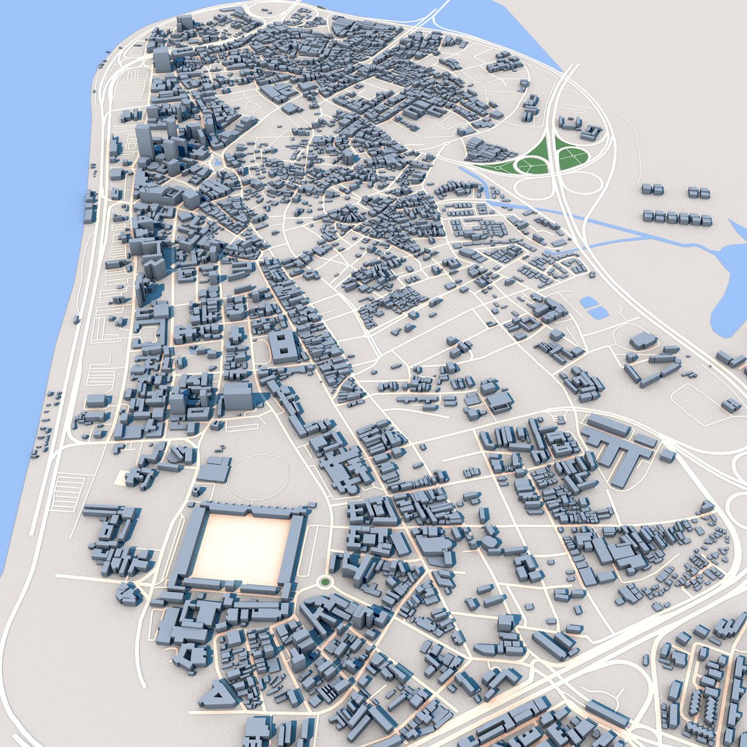 Lagos City Nigeria 3D - TurboSquid 2371804