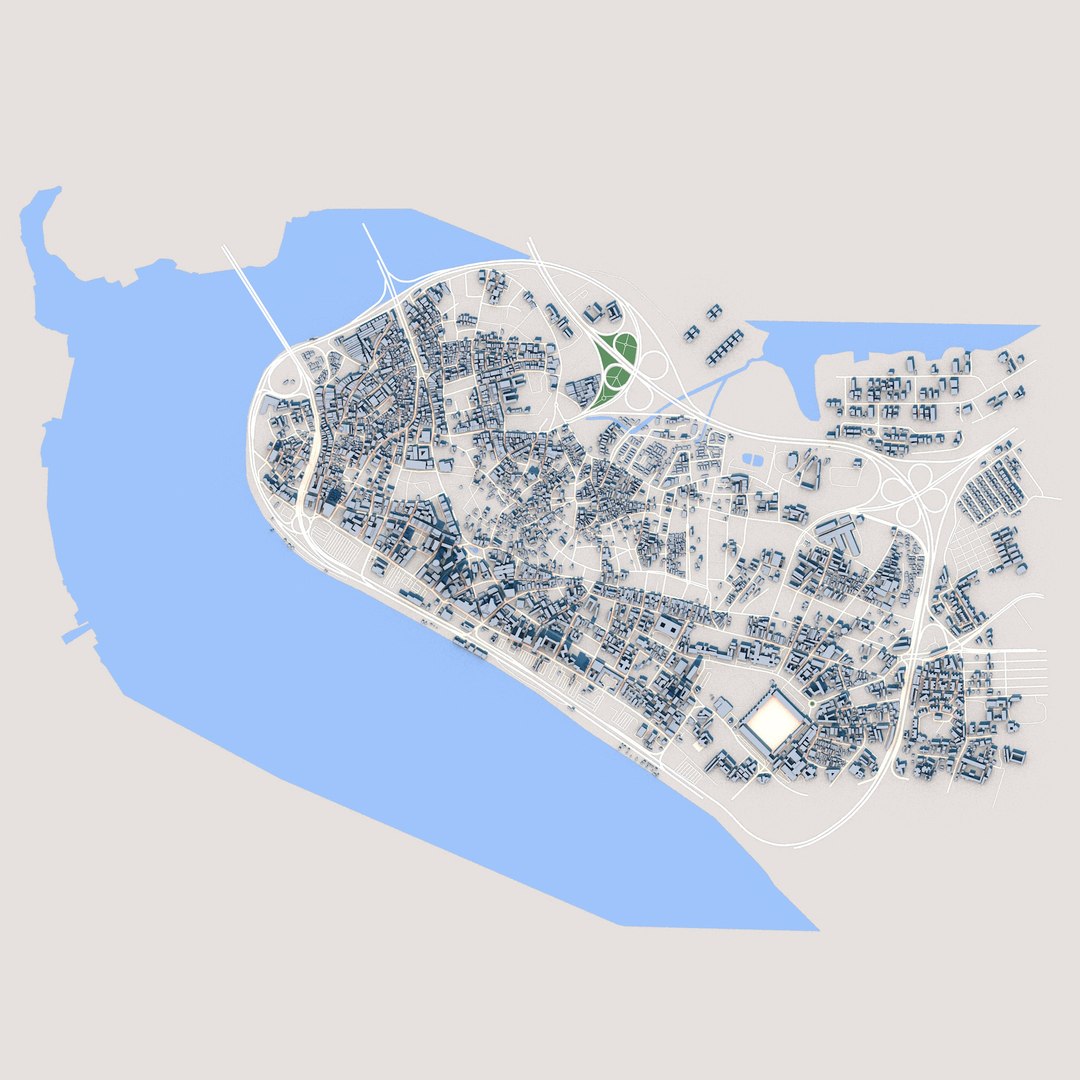 Lagos City Nigeria 3D - TurboSquid 2371804