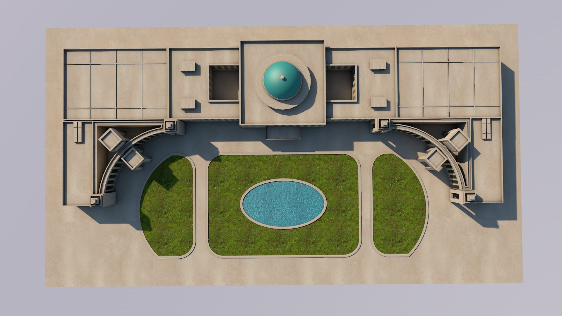 Republican Palace Baghdad Model - TurboSquid 1974869