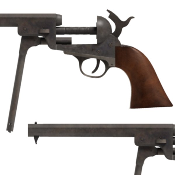 Revolver 3D Models for Download | TurboSquid