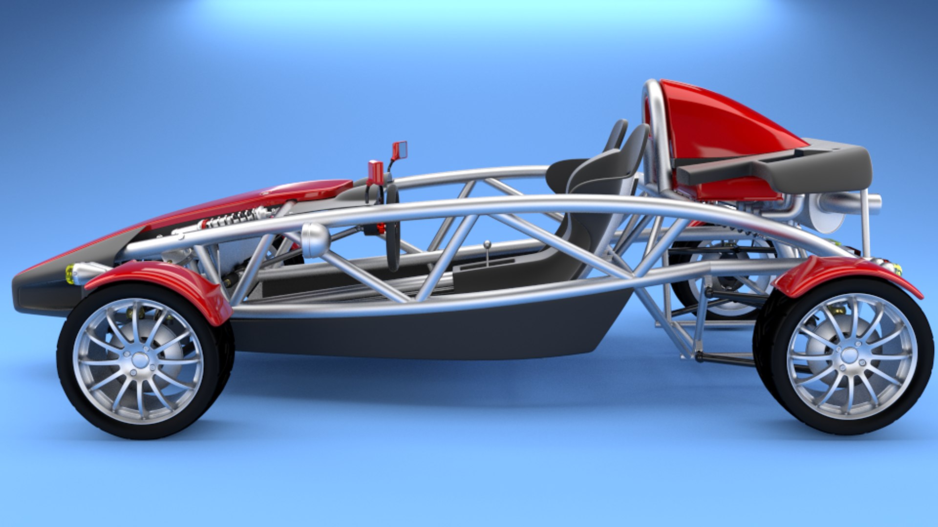 3d Model Ariel Atom