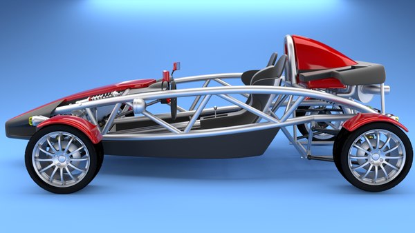 3d model ariel atom