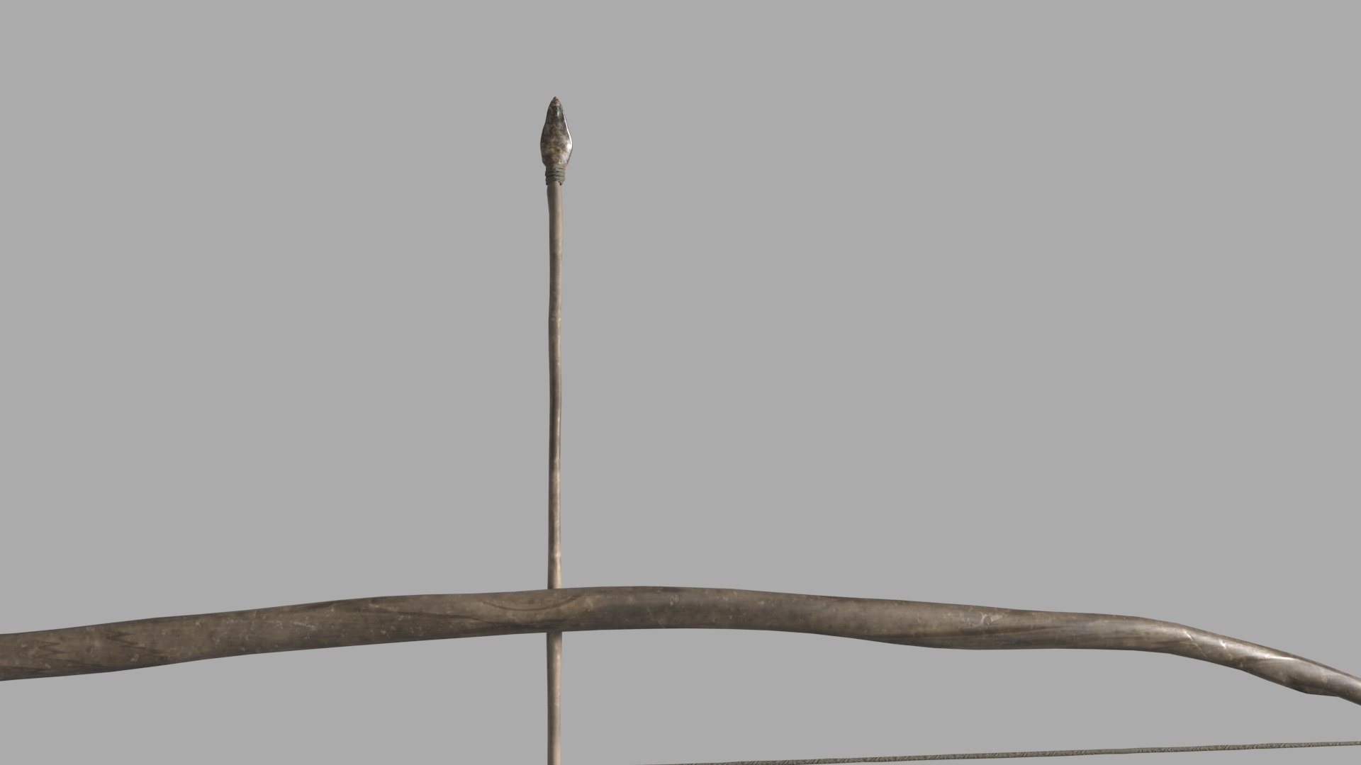 WOODEN BOW 3D REALISTIC Model - TurboSquid 2049527