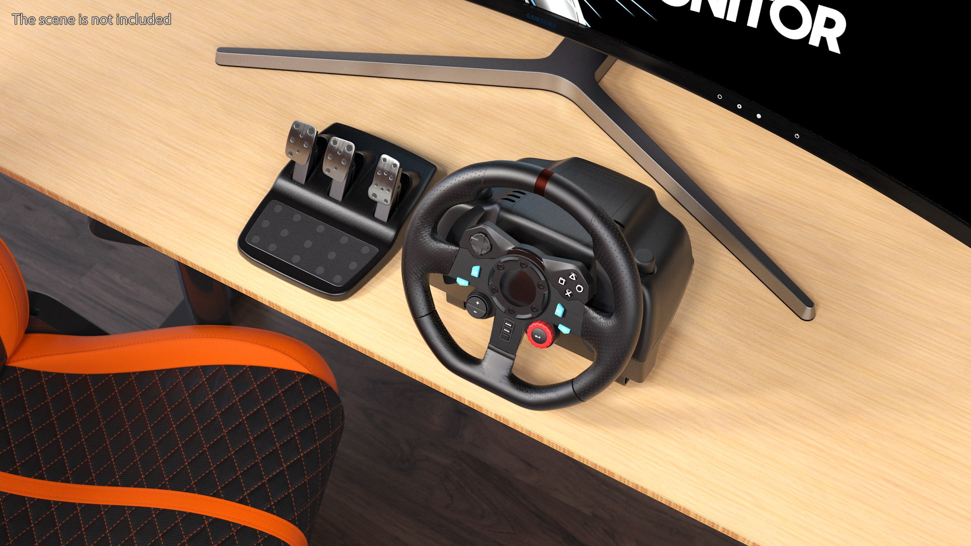 Driving Game Device 3D Model - TurboSquid 2114837