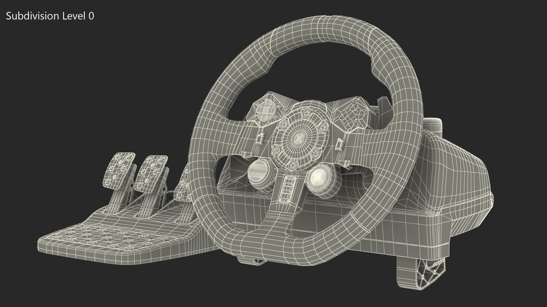 Driving Game Device 3D Model - TurboSquid 2114837