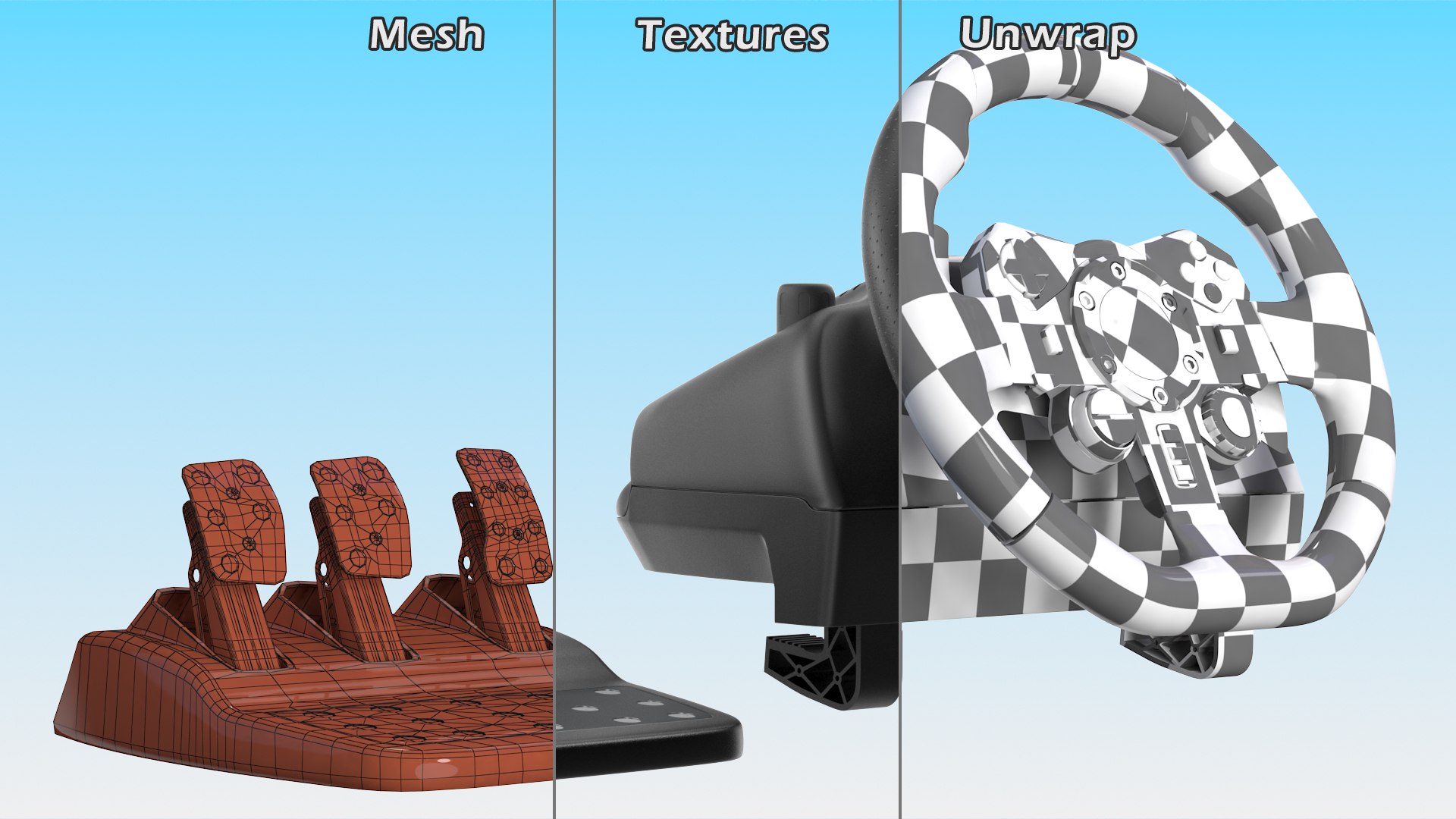 Driving Game Device 3D Model - TurboSquid 2114837