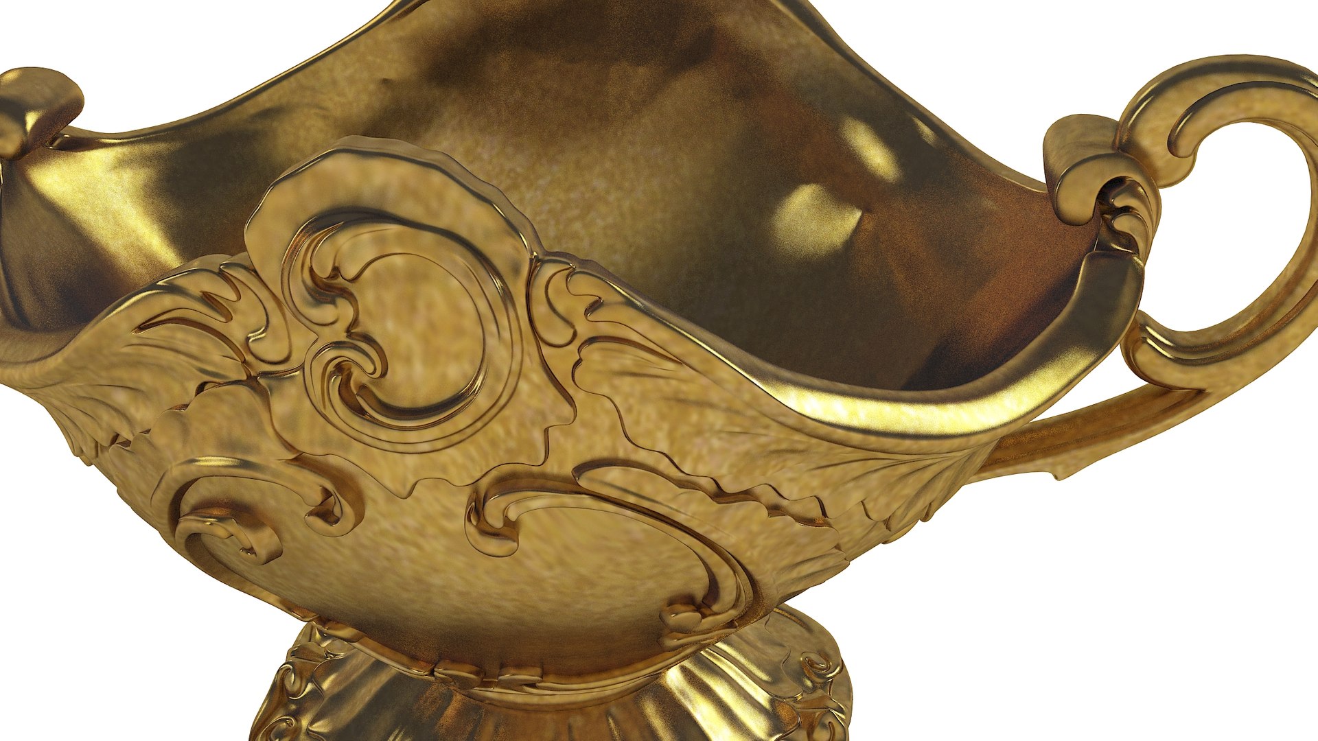 Golden Vase5 3D - TurboSquid 1811427