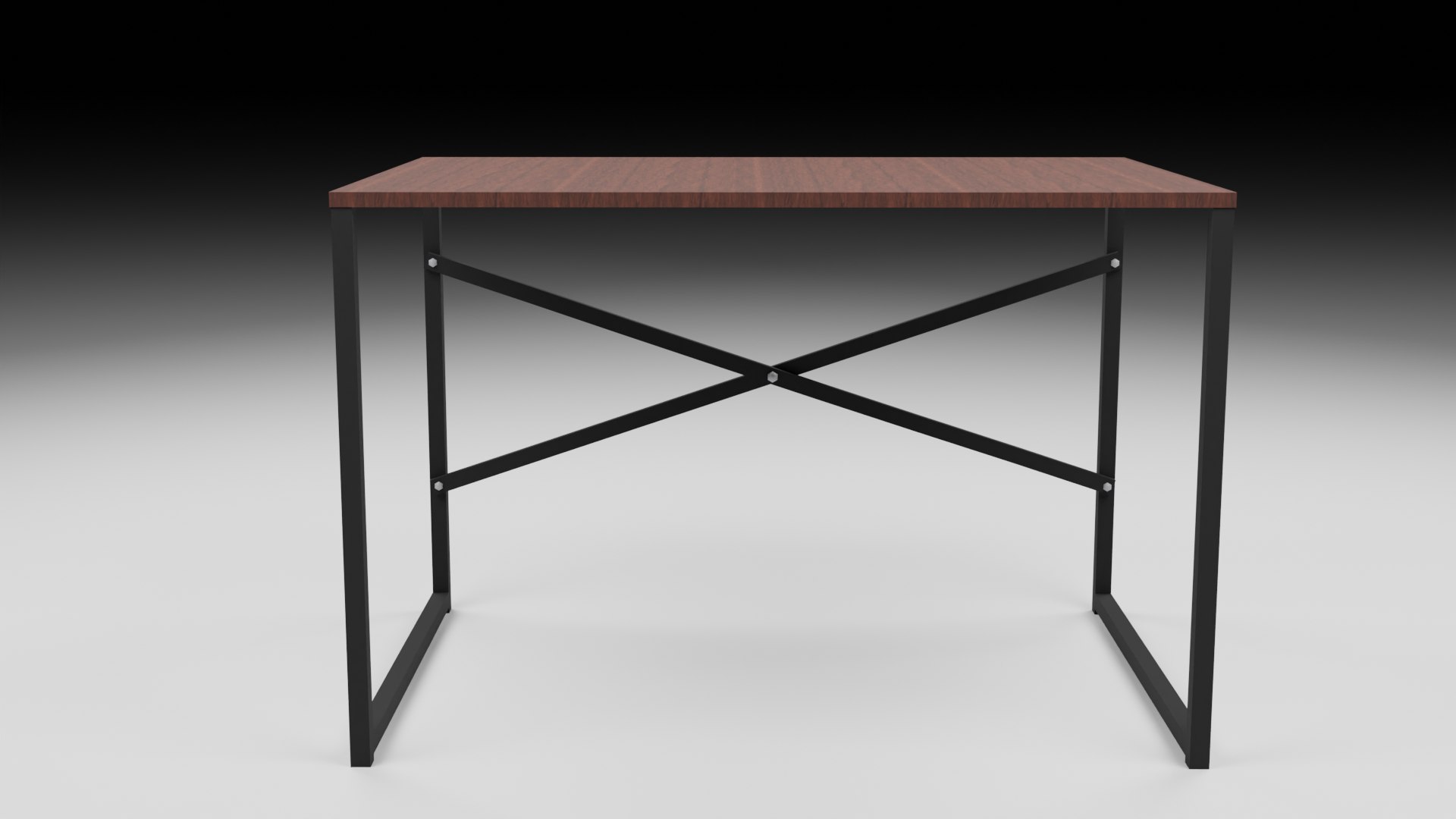 Walnut Wood Table Low Poly 3D Model - TurboSquid 1846283