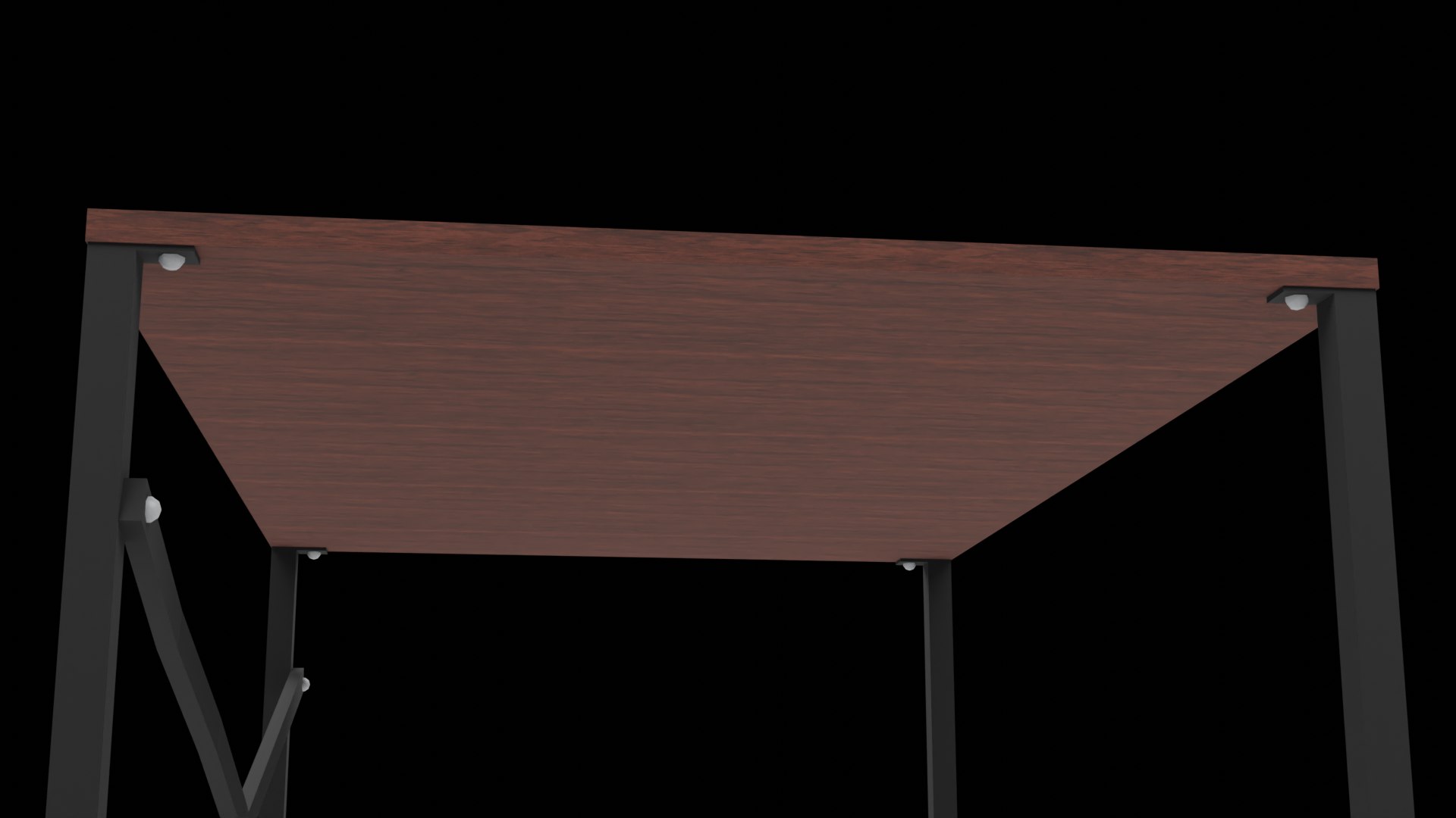 Walnut Wood Table Low Poly 3D Model - TurboSquid 1846283