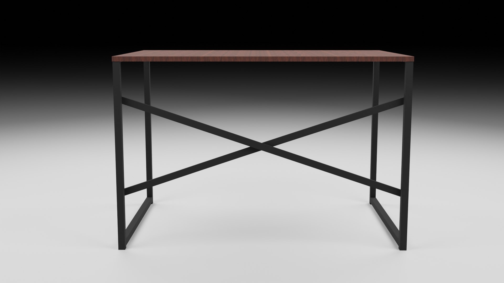 Walnut Wood Table Low Poly 3D Model - TurboSquid 1846283