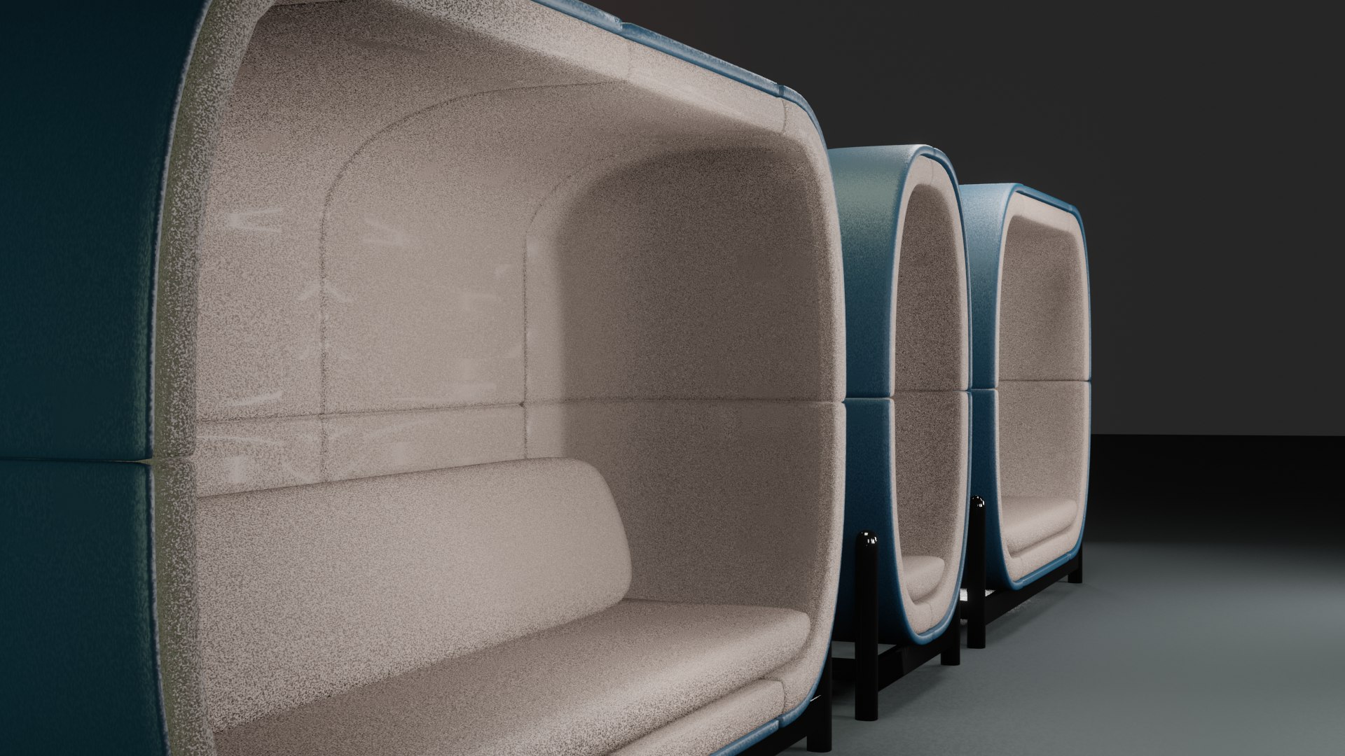 3D Office Pod Model - TurboSquid 1616153