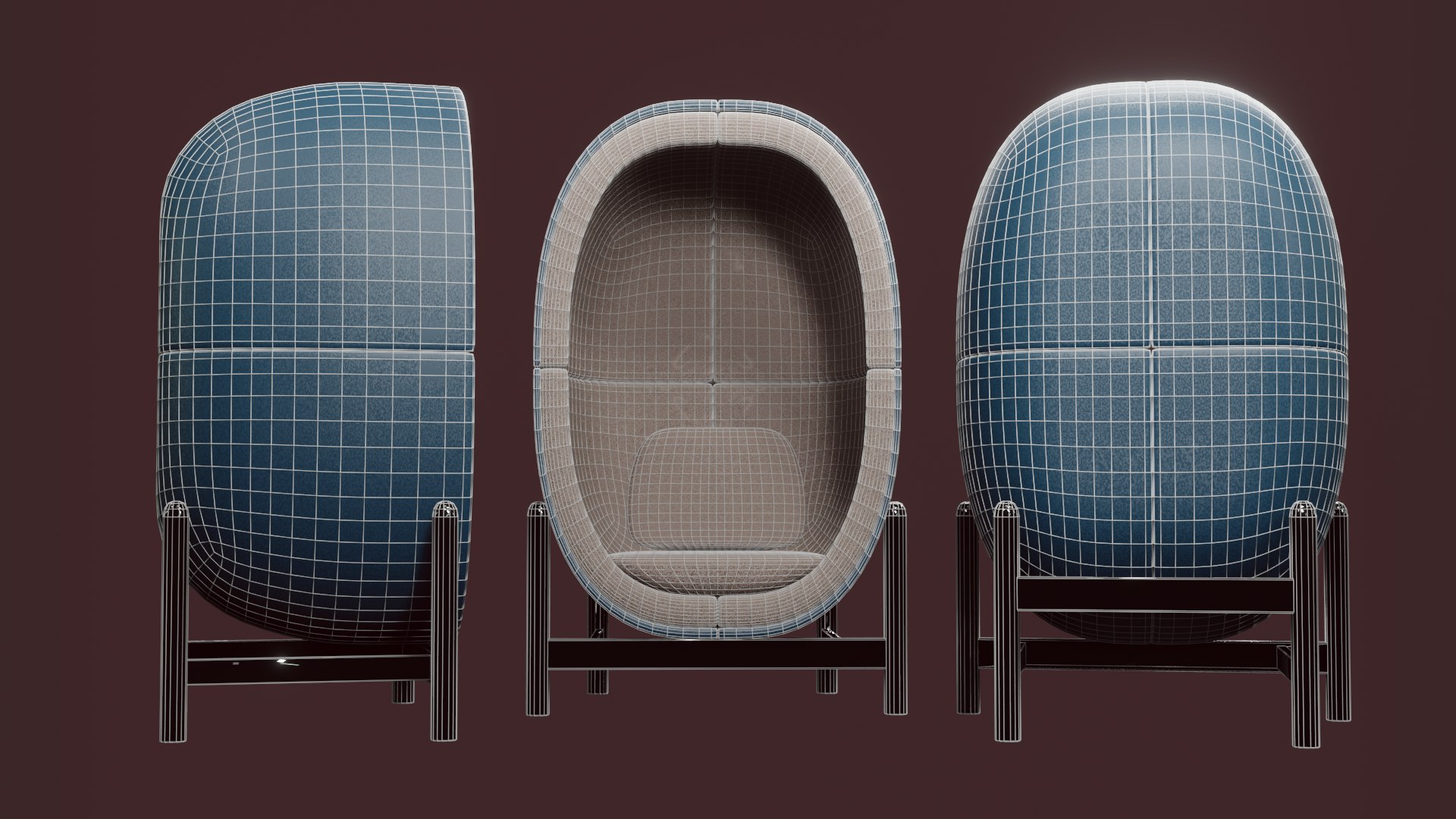 3D Office Pod Model - TurboSquid 1616153