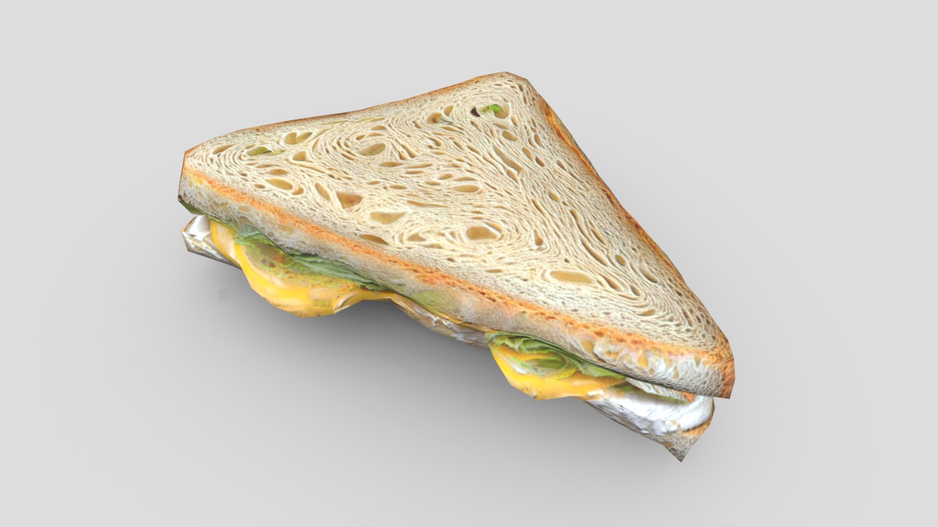 3D Slice Of A Sandwich - TurboSquid 2210269