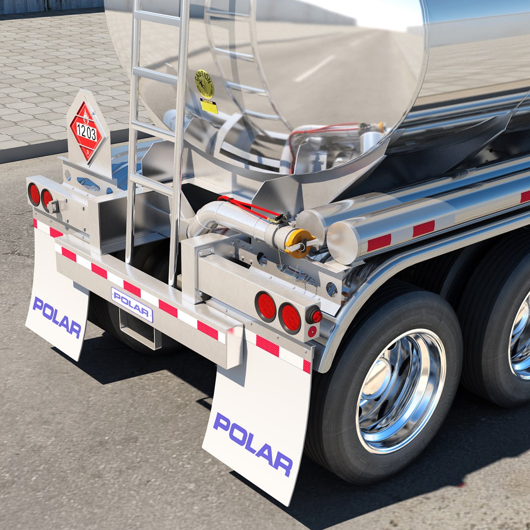 3D Freightliner Tank Tanker Model - TurboSquid 1202457