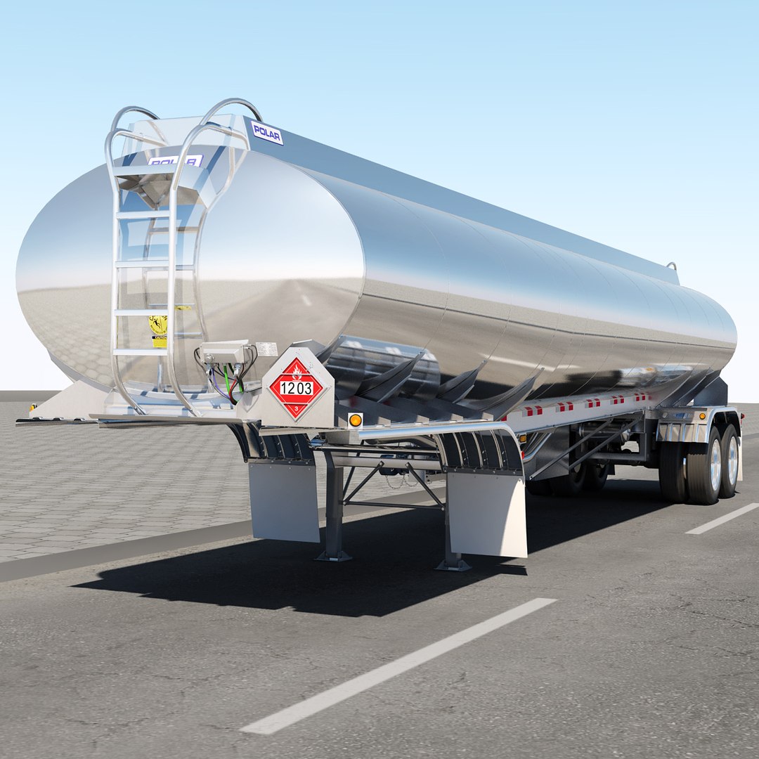 3D Freightliner Tank Tanker Model - TurboSquid 1202457