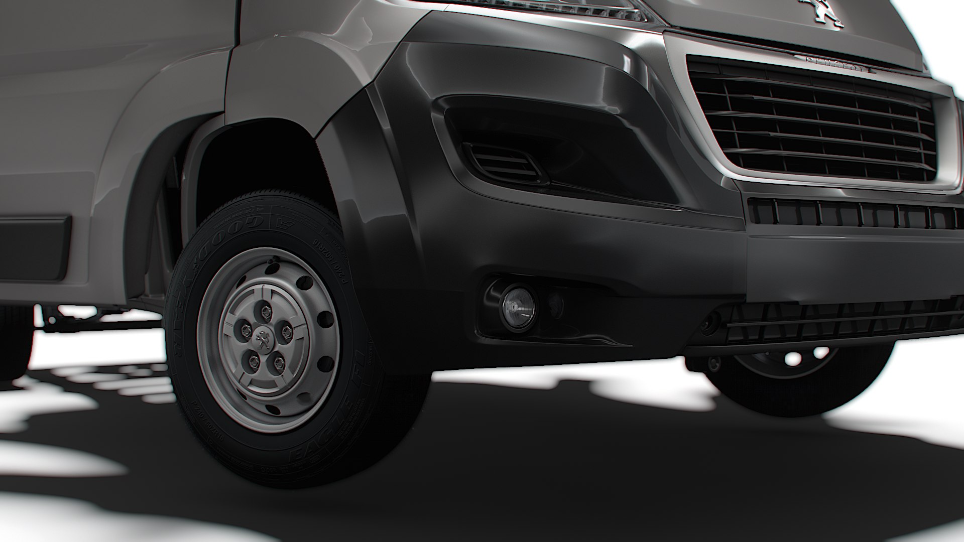 Peugeot Boxer Chassis Truck CrCab 3450WB HQInterior 2023 3D ...