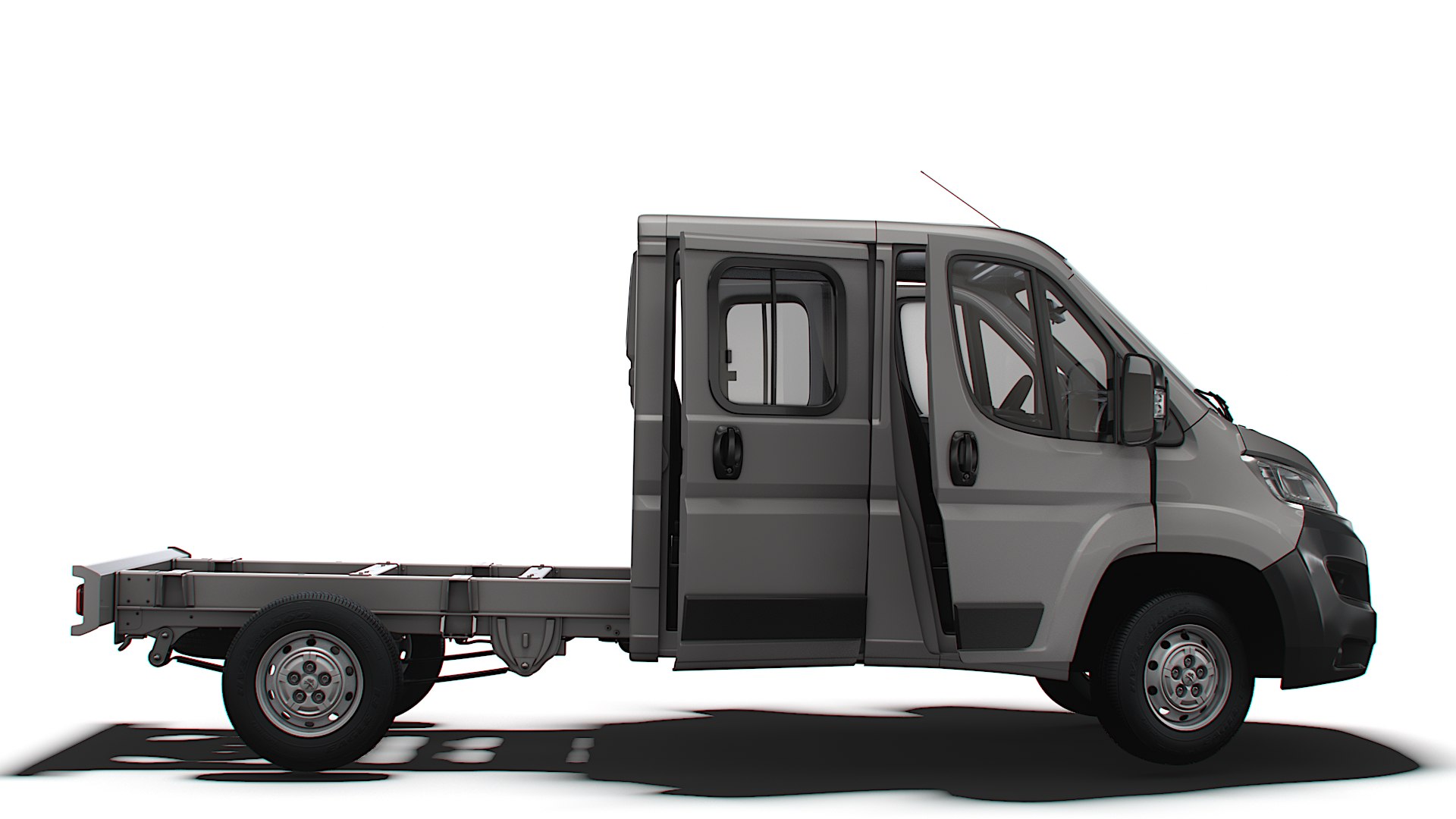 Peugeot Boxer Chassis Truck CrCab 3450WB HQInterior 2023 3D ...