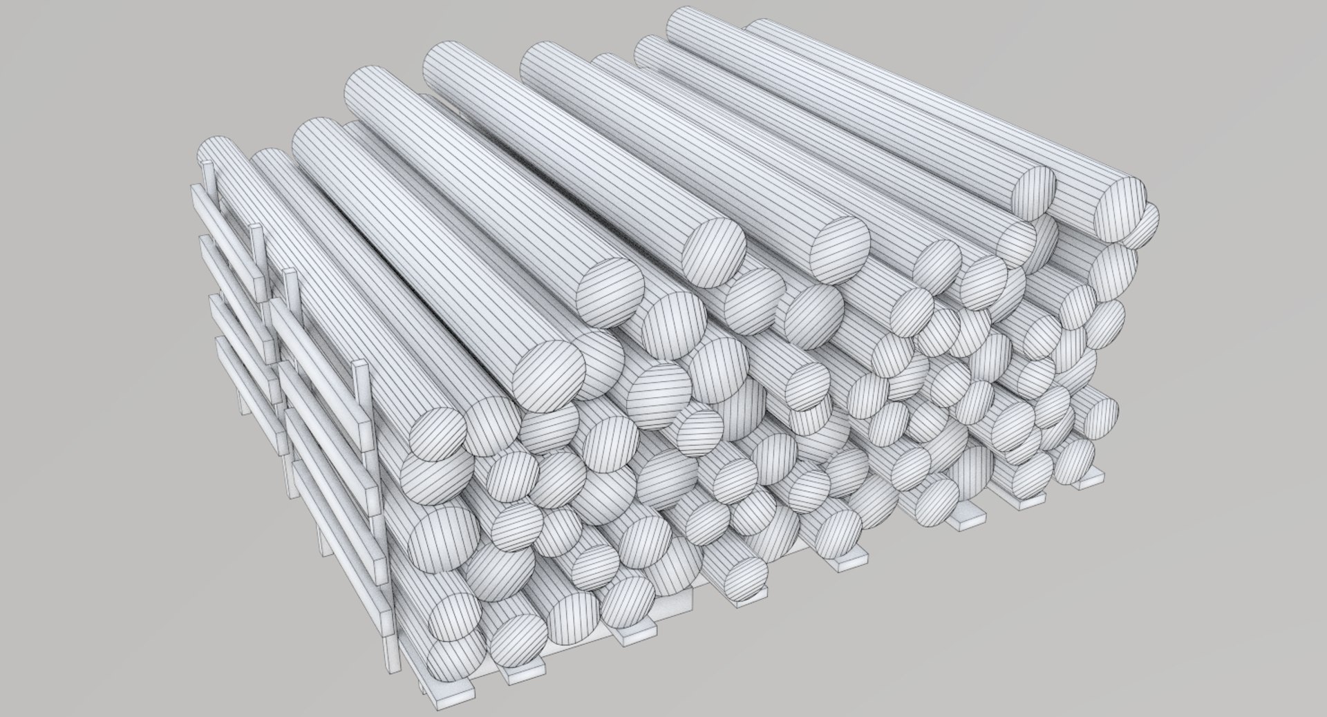 3D Wood Log - TurboSquid 1173476