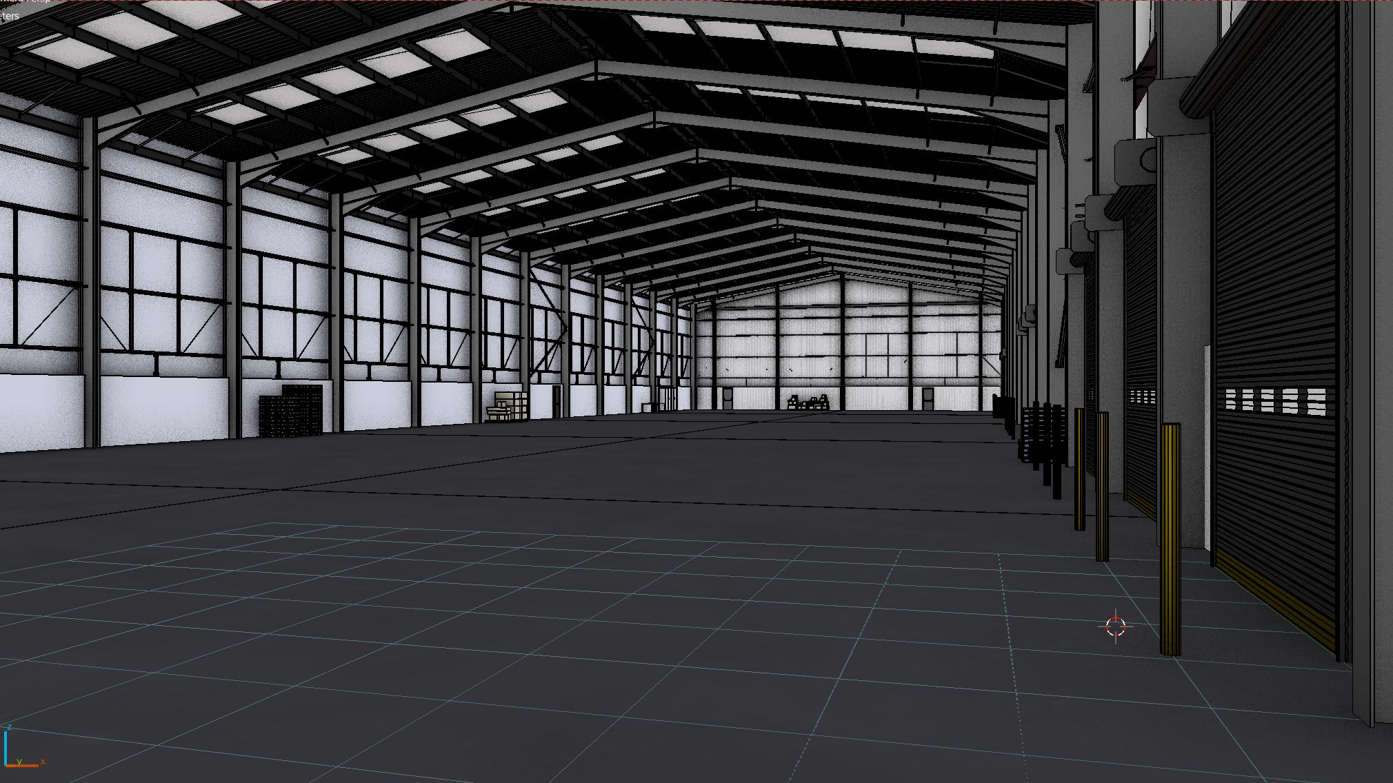 3D warehouse industrial interior - TurboSquid 1675006