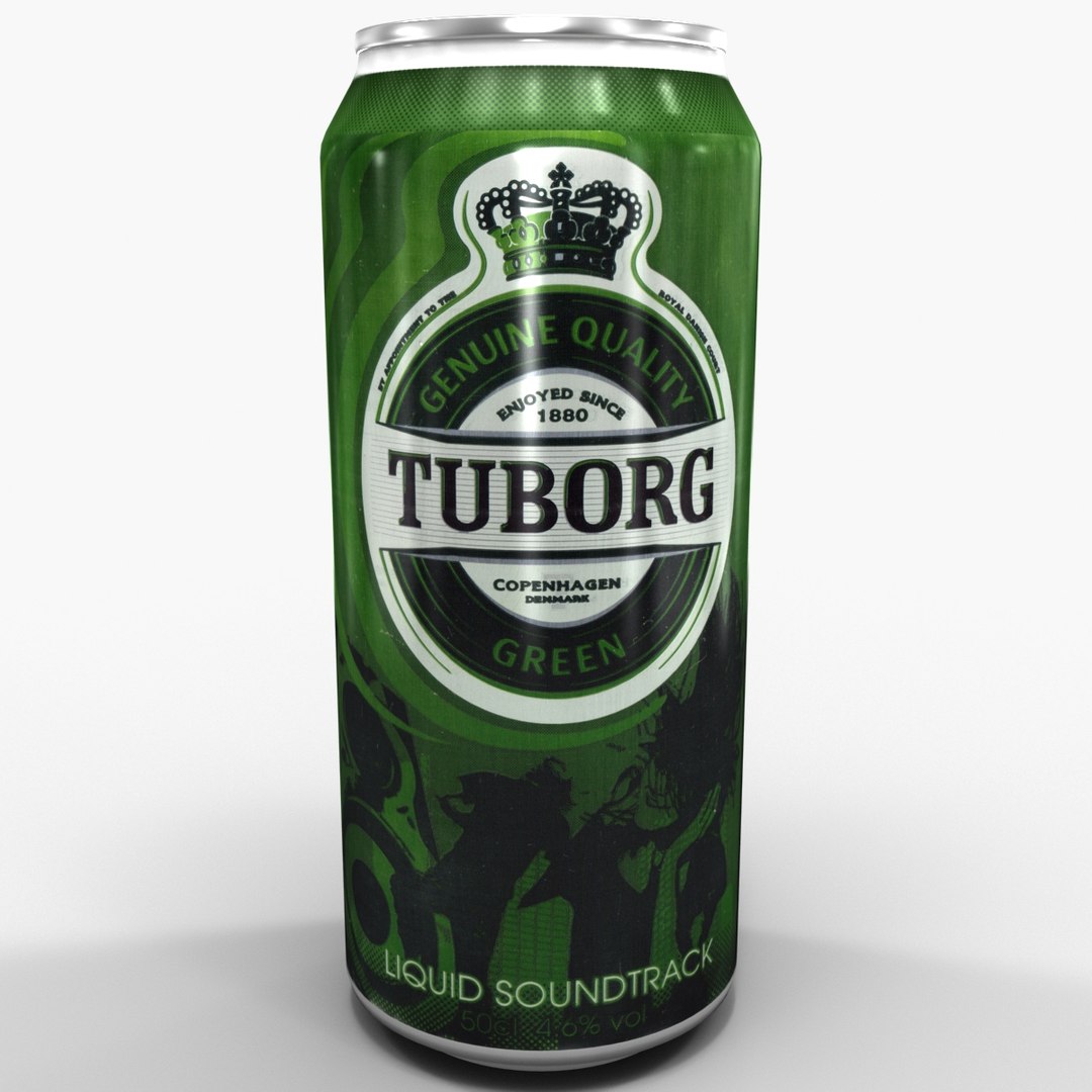 3d Tuborg Beer