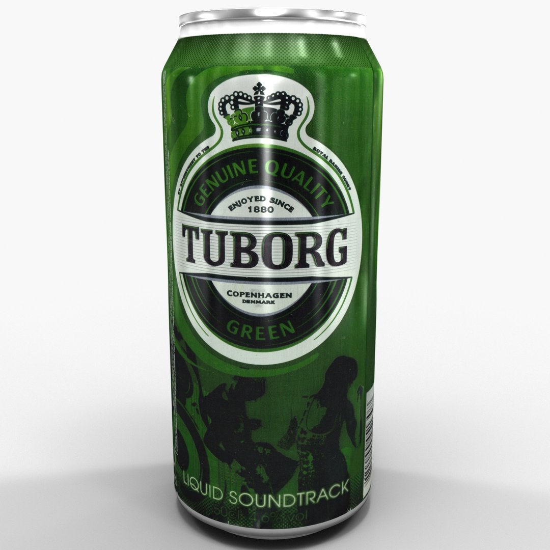 3d Tuborg Beer