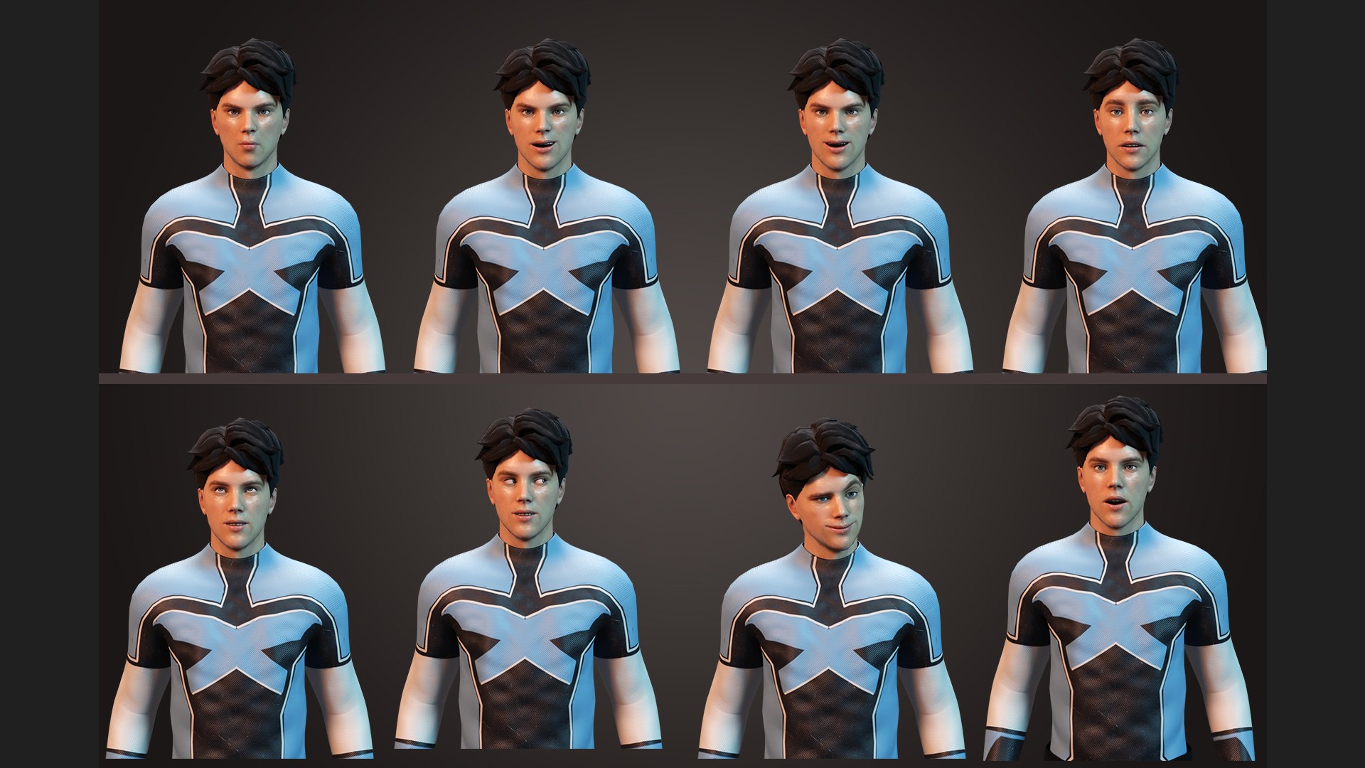 3D Futuristic Sci-Fi Male Game Character - TurboSquid 2097296