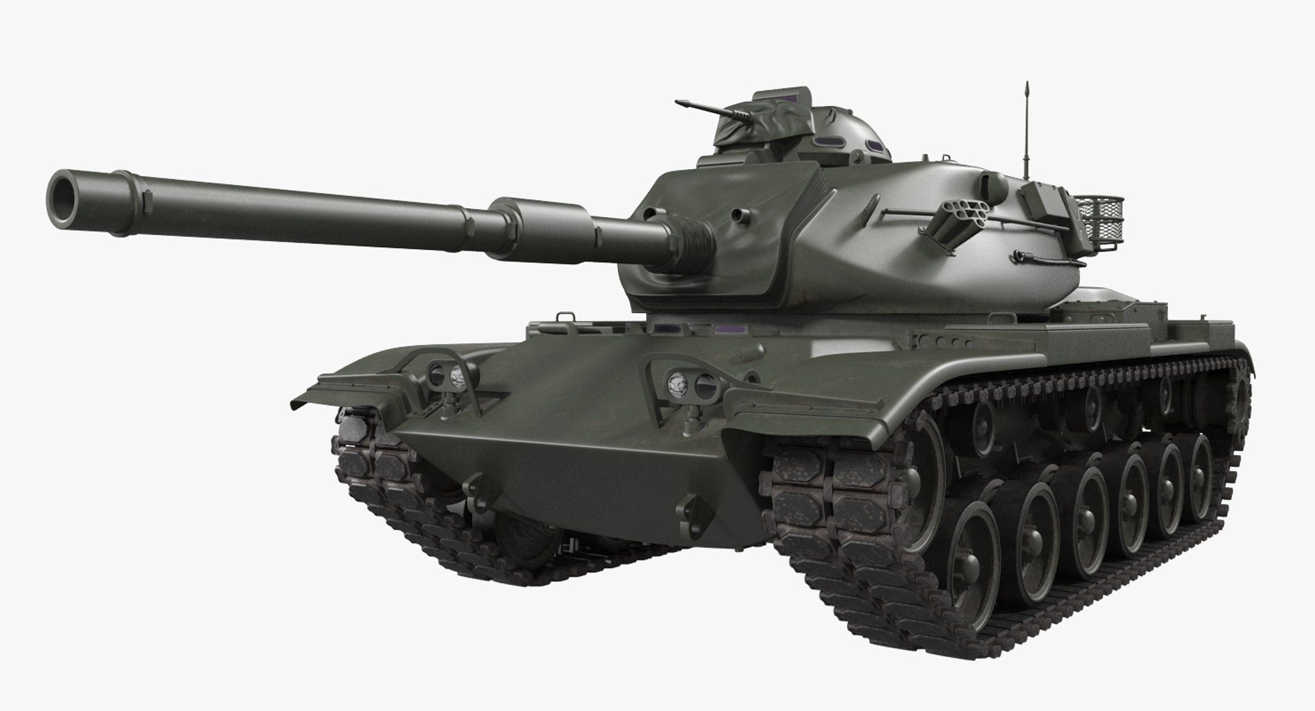 3D Main Battle Tank M60 Model - TurboSquid 1156724